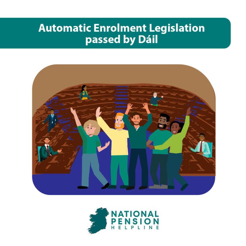 Historic pension auto enrolment bill passes Dáil - National Pension ...
